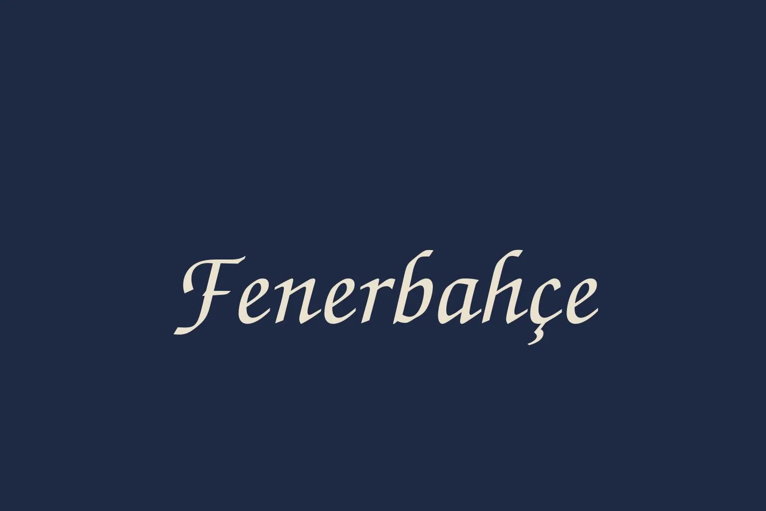 What are Fenerbahçe - AllClubColors.com's colors?